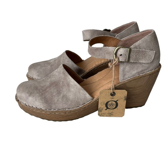 Born | Shoes | Born Nellie Leather Clog Slingback Shoes New | Poshmark